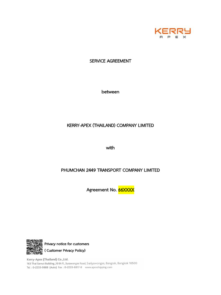 (D01) Standard Vendor Contract Templates | PDF