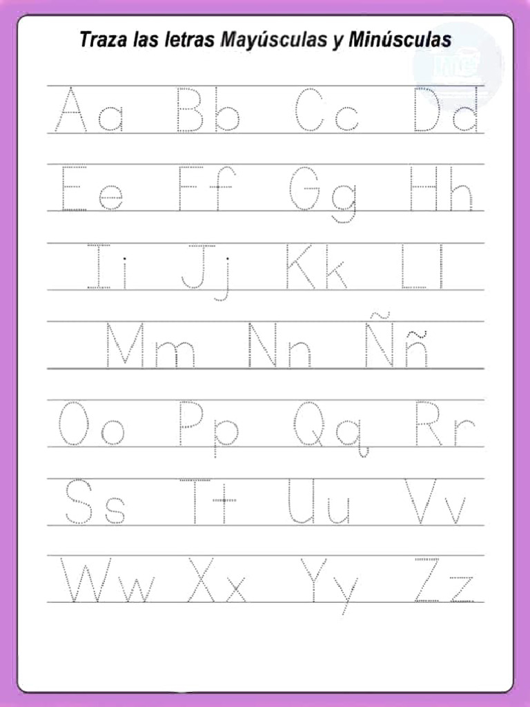 Mayusculas y Minusculas Trazos | PDF
