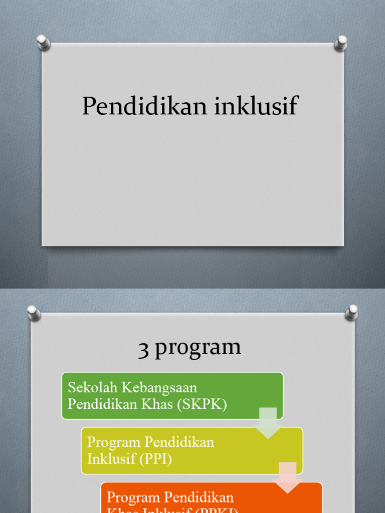 Program Pendidikan Khas KPM | PDF