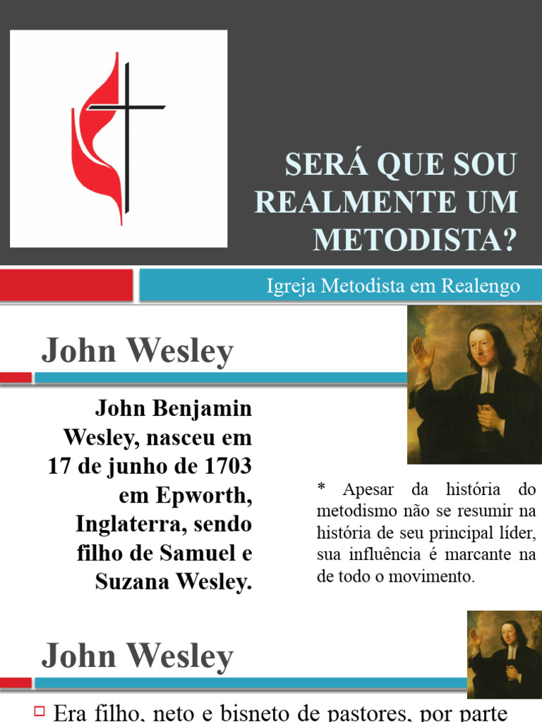 História Do Metodismo No Século Xviii | PDF