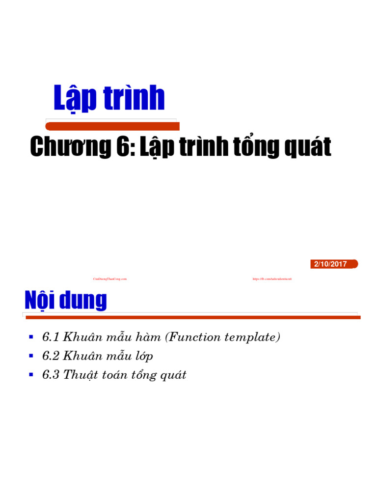 Ngon-Ngu-Lap-Trinh - Chapter6 - SV - (Cuuduongthancong - Com) | PDF