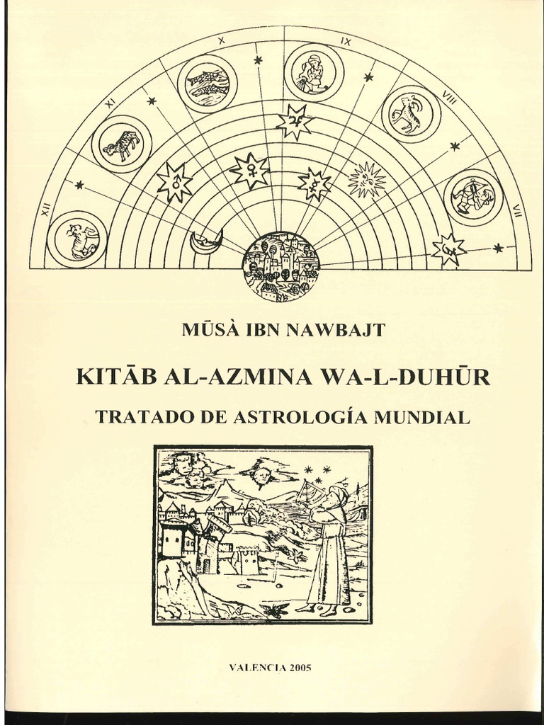 Musa Ibn Nawbakht Kitab Al Azmina Wa L D | PDF