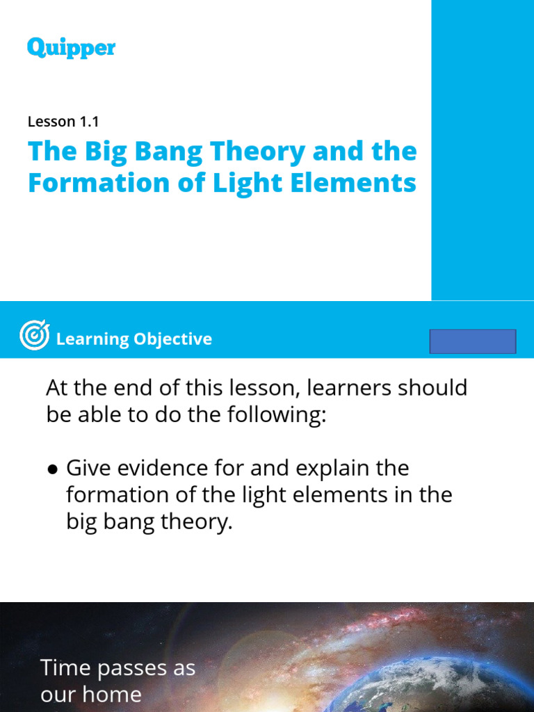 Big Bang Theory: Stages and Evidence | PDF | Big Bang | Universe