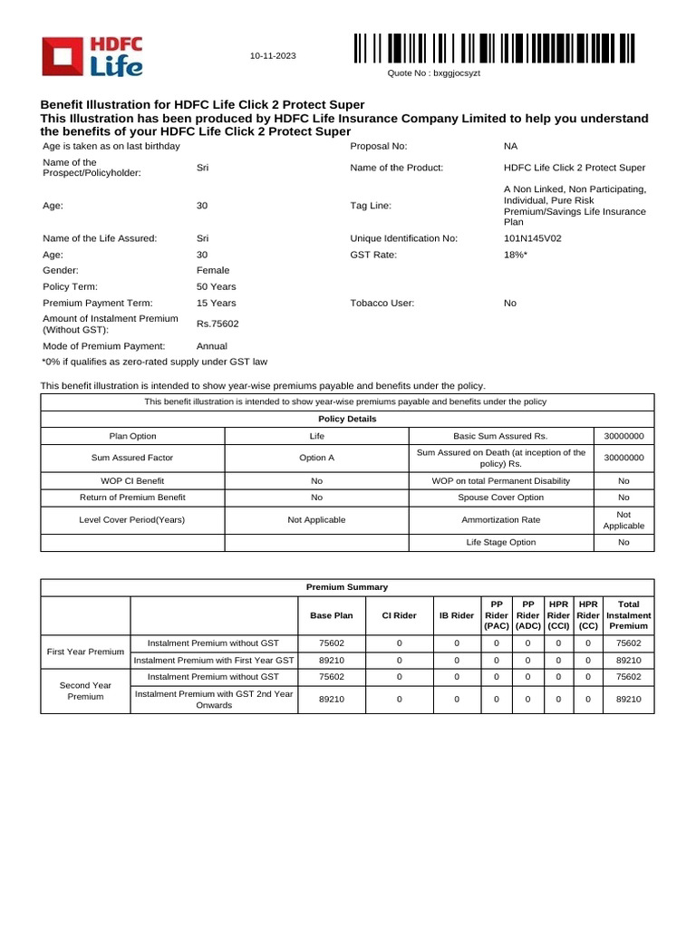 Illustration | PDF | Insurance | Life Insurance