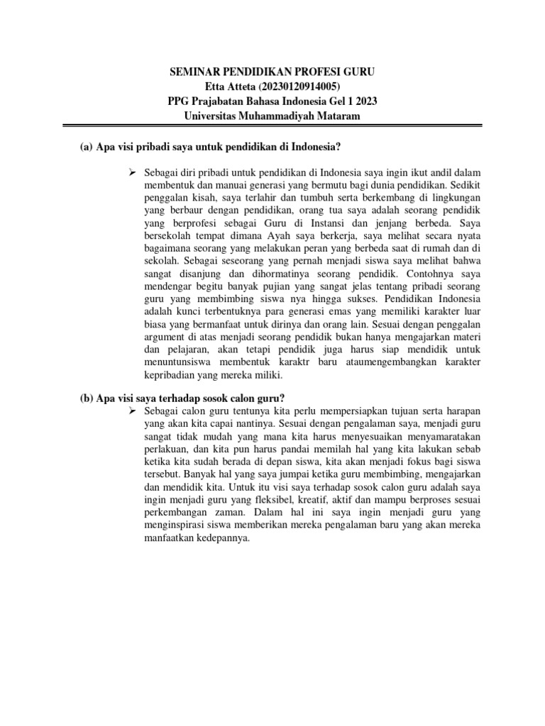 Identifikasi Diri-Etta Atteta-Seminar | PDF | Pengembangan Diri | Kesehatan Holistik