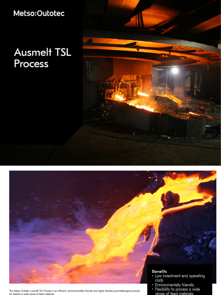 Ausmelt TSL Process: Efficient Smelting Solution | PDF