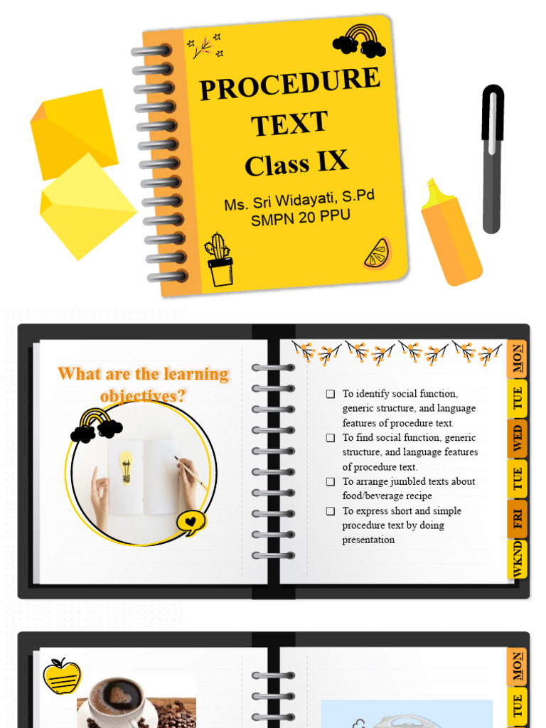 Procedure Text Learning Guide for IX | PDF | Cognitive Science ...