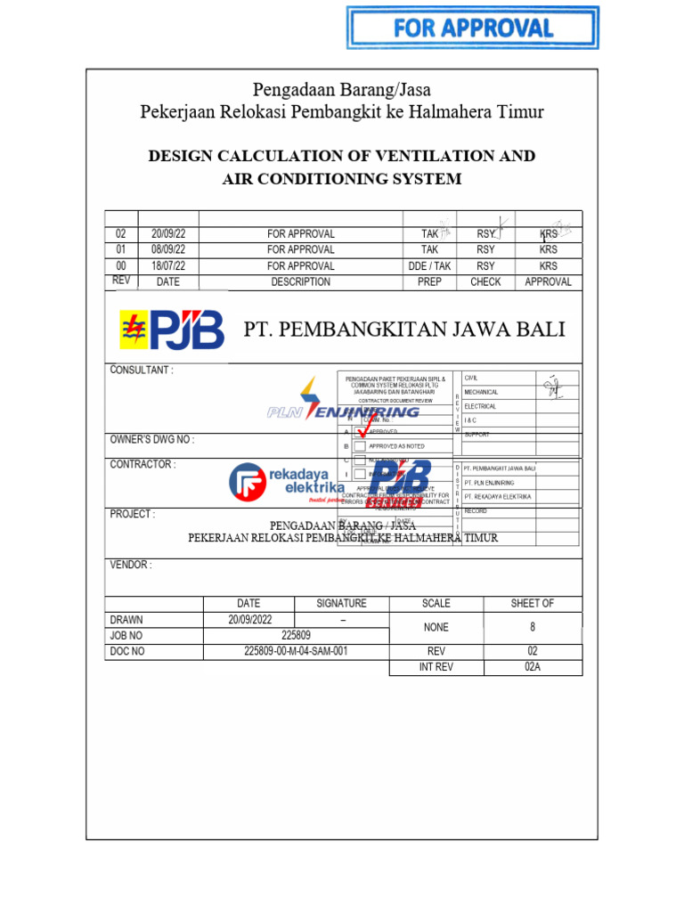 DESIGN CALCULATION OF VENTILATION AND AIR CONDITIONING SYSTEM-signed R2 ...
