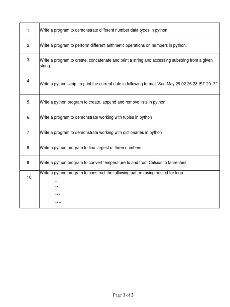 Ge3171 Ai&ds | PDF | Python (Programming Language) | String (Computer Science)