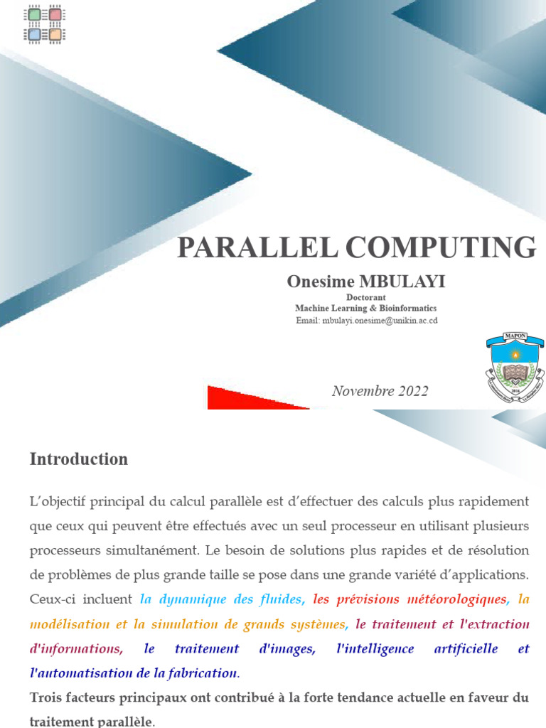 Parallel Computing | PDF | Parallélisme (informatique) | Thread ... Parallel Computing | PDF | Parallélisme (informatique) | Thread ...