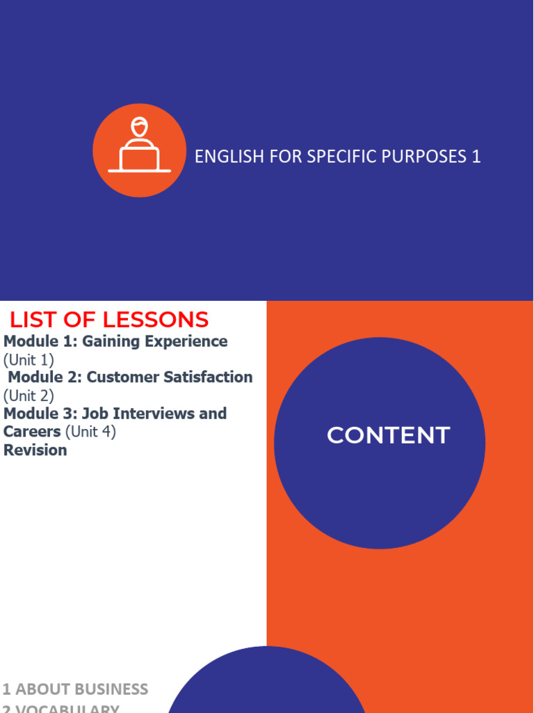 English for Specific Purposes: Internships | PDF | Internship | Job Hunting
