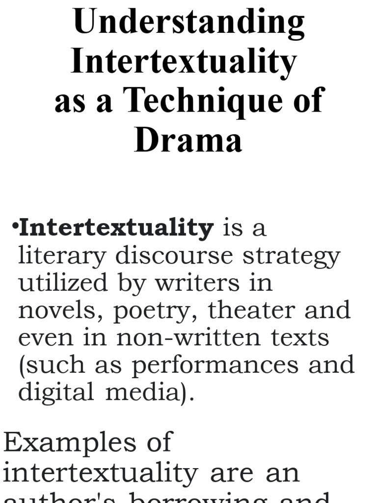 Understanding Intertextuality | PDF | Intertextuality | Plagiarism