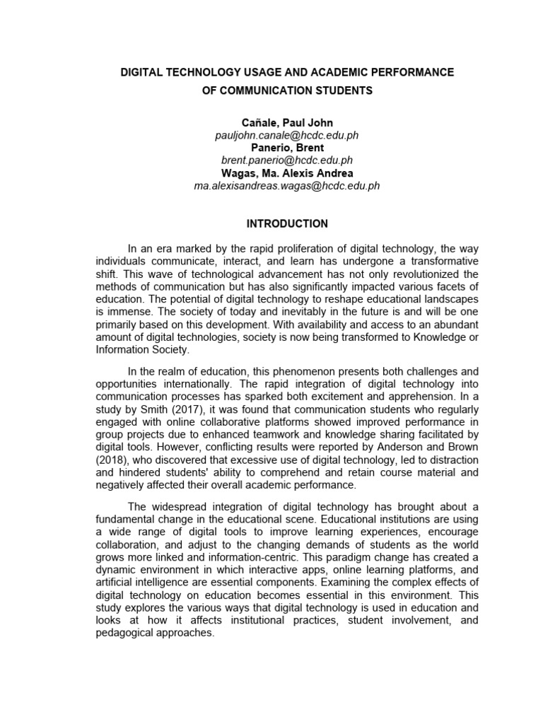 Manuscript (Final) | PDF | Attitude (Psychology) | Communication