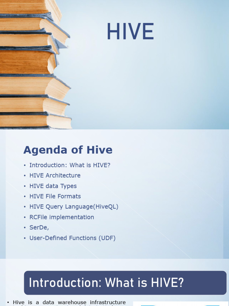 Unit 4 HIVE - PIG | PDF | Apache Hadoop | Map Reduce