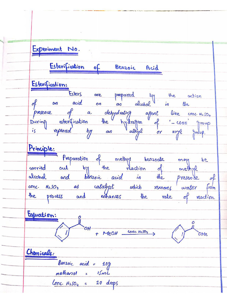 Ester If Ication | PDF