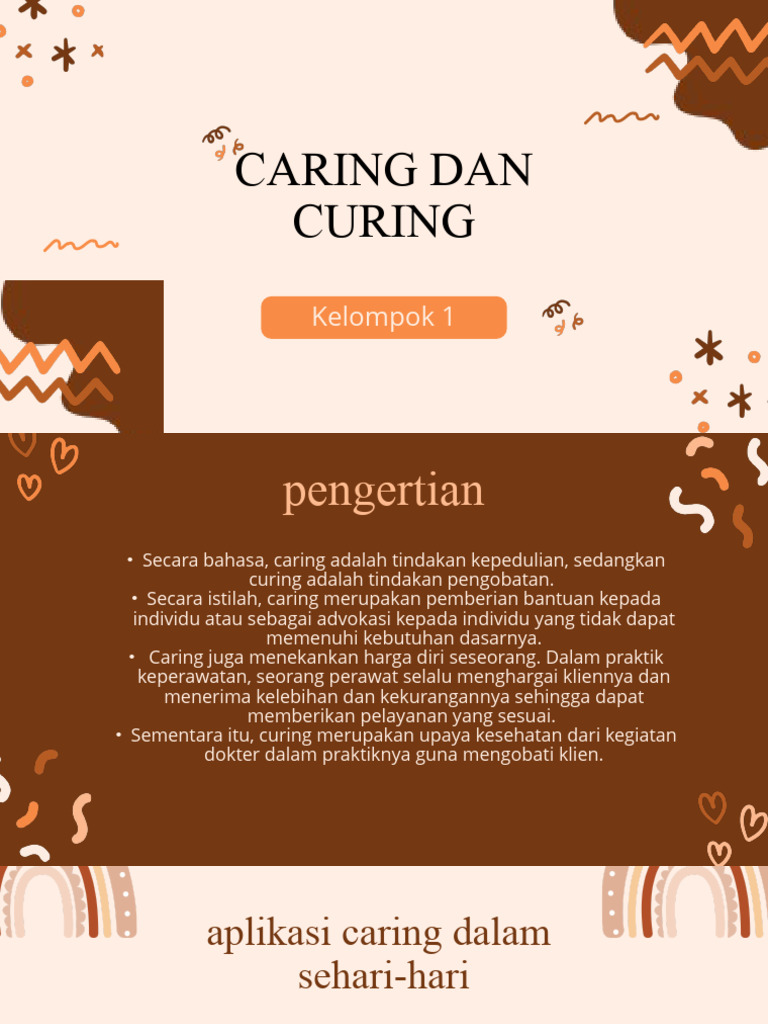 Caring Dan Curing | PDF