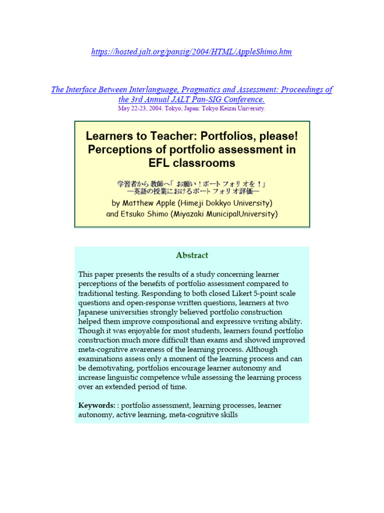 38 - The Interface Between Interlanguage, Pragmatics and Assessment - Proceedings of The 3rd ...