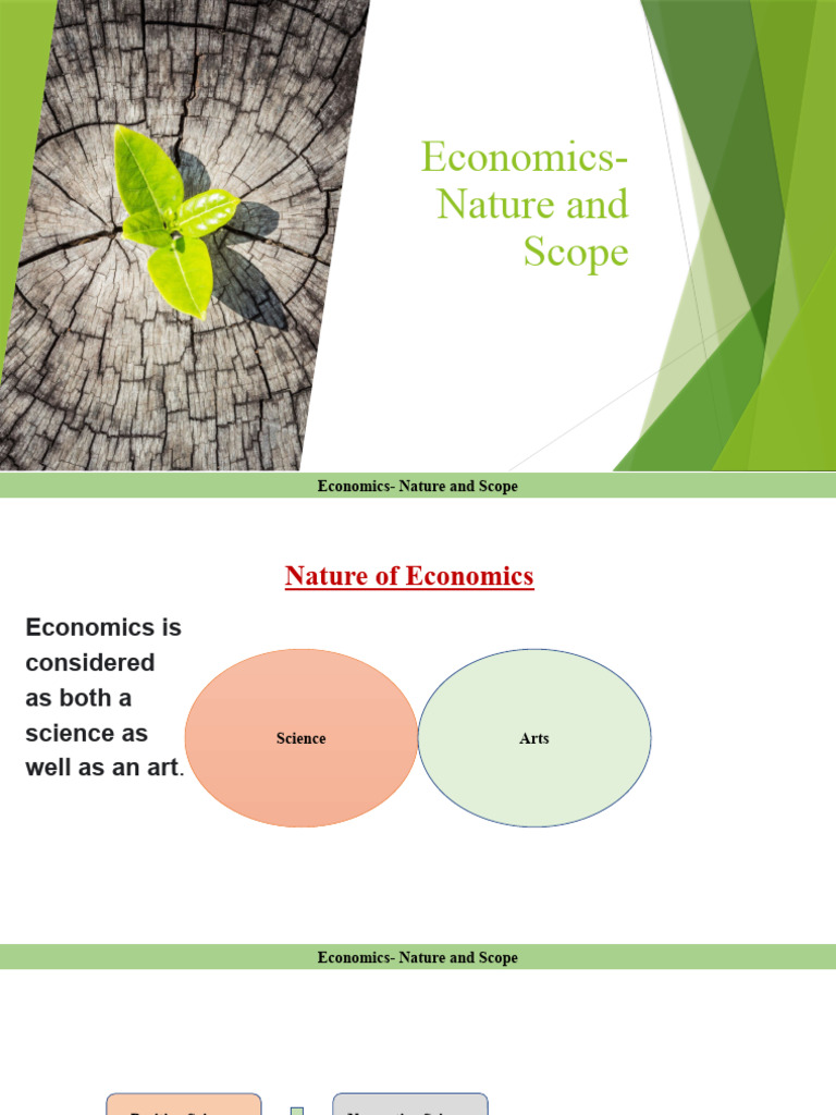 03 Nature and Scope of Economics 2 | PDF | Economics | Science