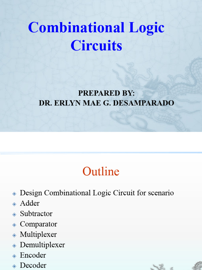 Team6 Combinational Logic Circuit 2 | PDF | Integrated Circuit | Logic Gate