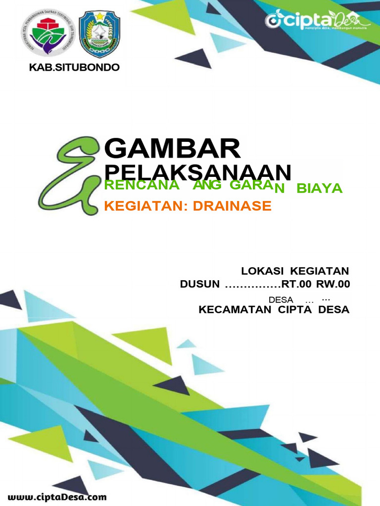 RAB Dan Gambar Drainase | PDF