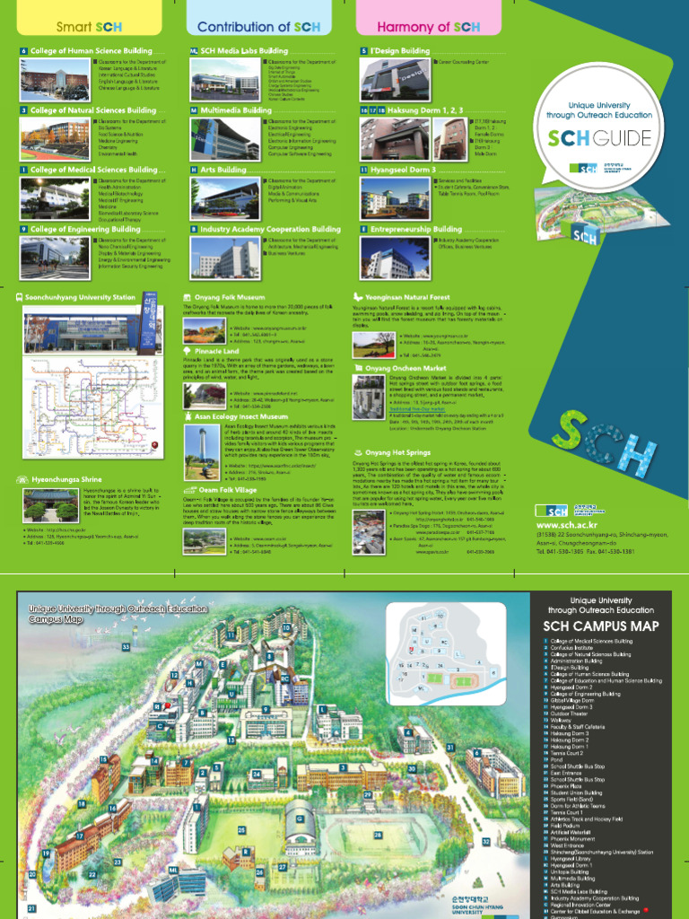 SCH Campus Map - 0 | PDF