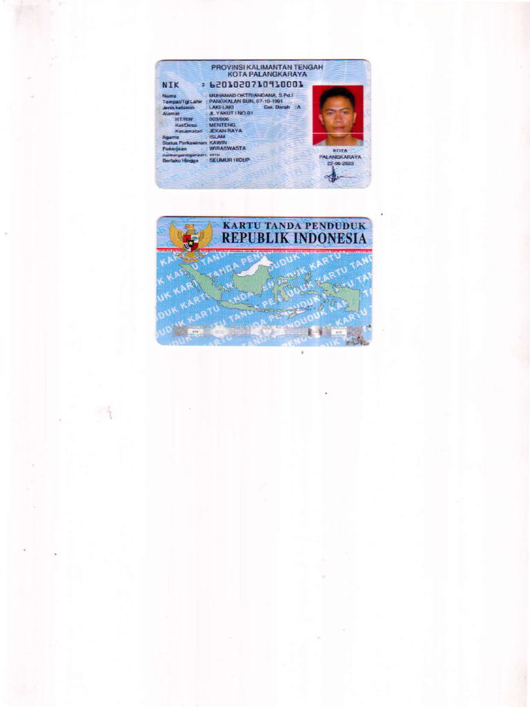 KTP Muhammad Oktriandana | PDF