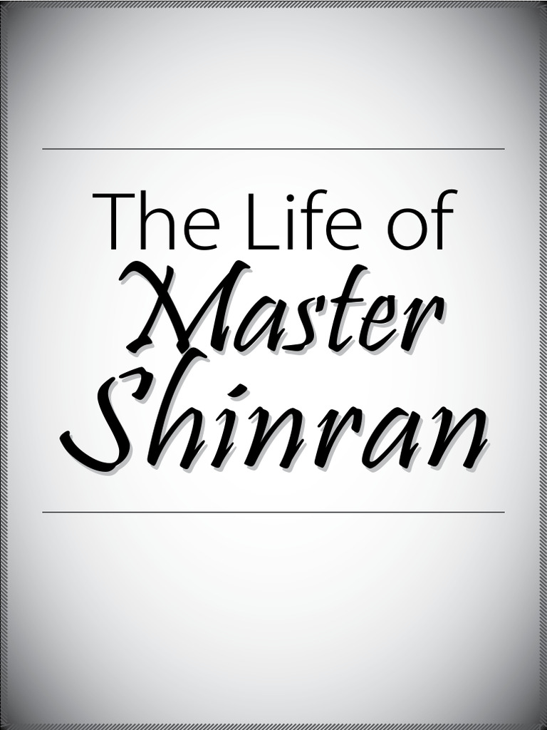 Master Shinran | PDF | Āstika | Religious Belief And Doctrine
