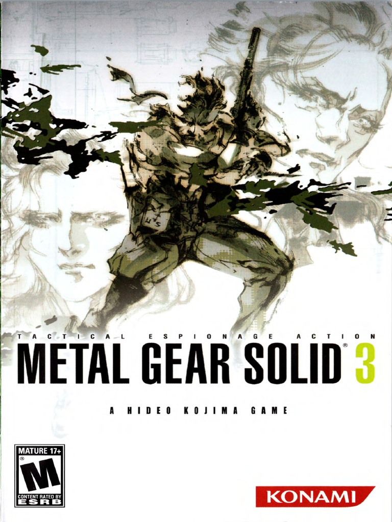 Metal Gear Solid 3 MGS The Essentials Collection USA | PDF