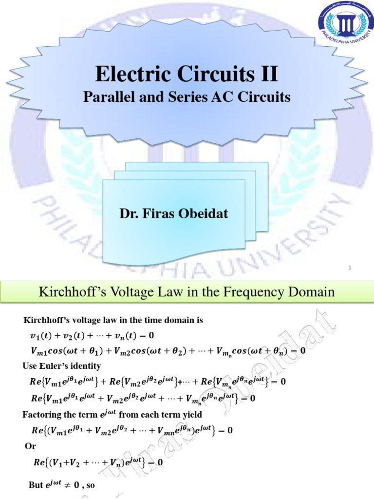 4 Series and Parallel Ac Circuits | PDF