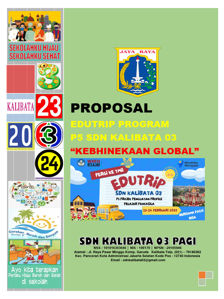 Edutrip P5 SDN Kalibata 03 ke TMII | PDF | Perjalanan