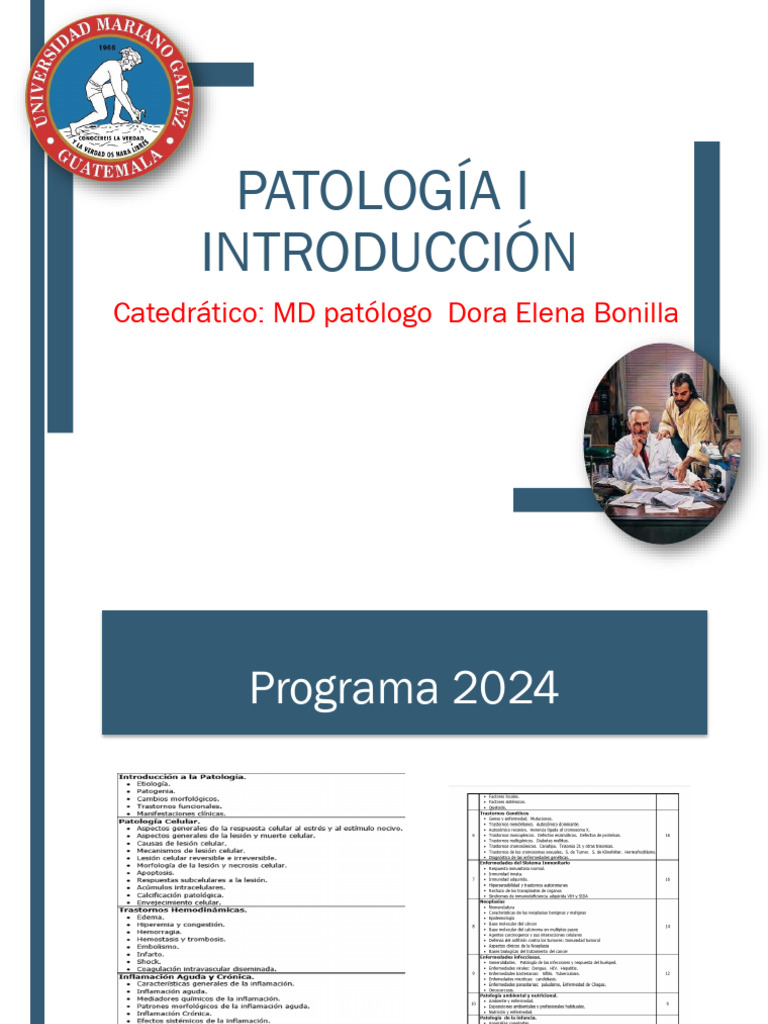 Patologia Introduccion | PDF | Patología | Medicina