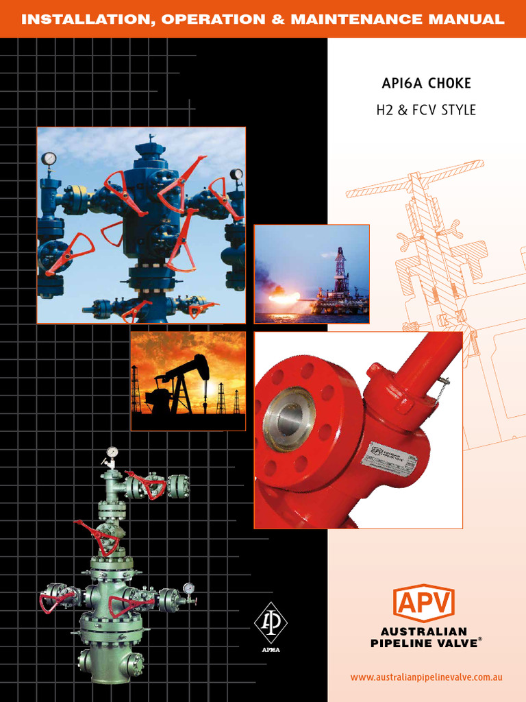 IOM APV Choke | PDF | Valve | Pipe (Fluid Conveyance)