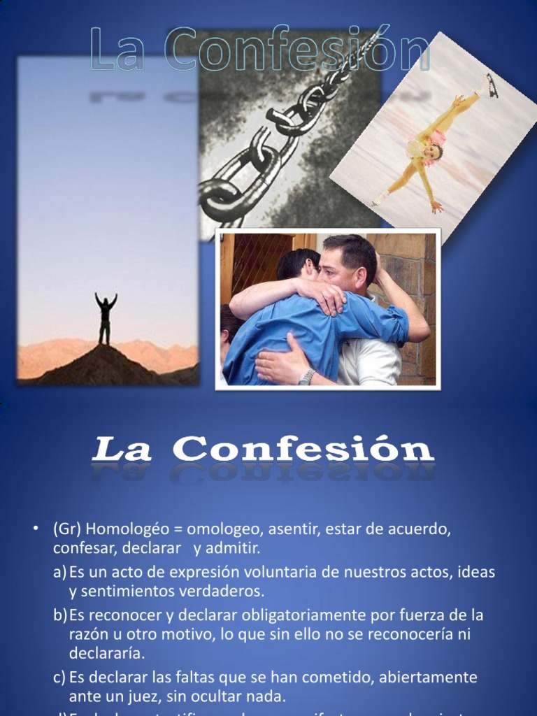 La Confesión-1 | PDF | Penitencia | Cristo (título)
