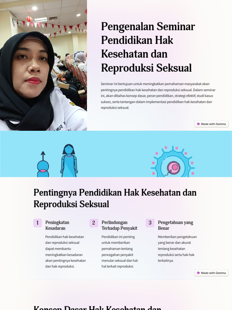 Pendidikan Hak Kesehatan Reproduksi Seksual | PDF | Pengembangan Diri