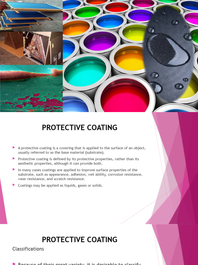 Overview of Protective Coatings | PDF | Personal Protective Equipment ...
