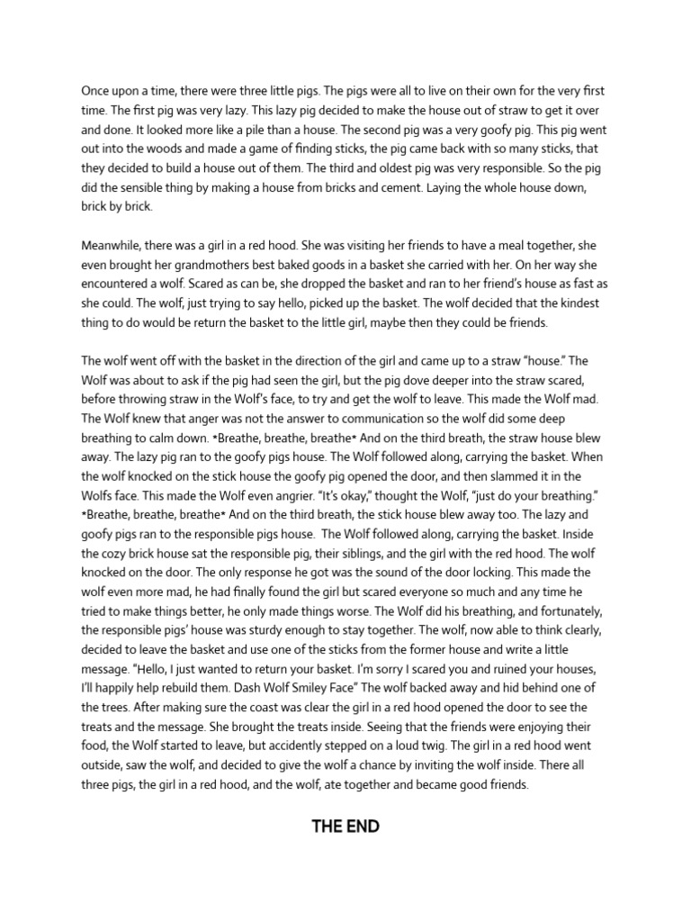 Pantomime Story | PDF