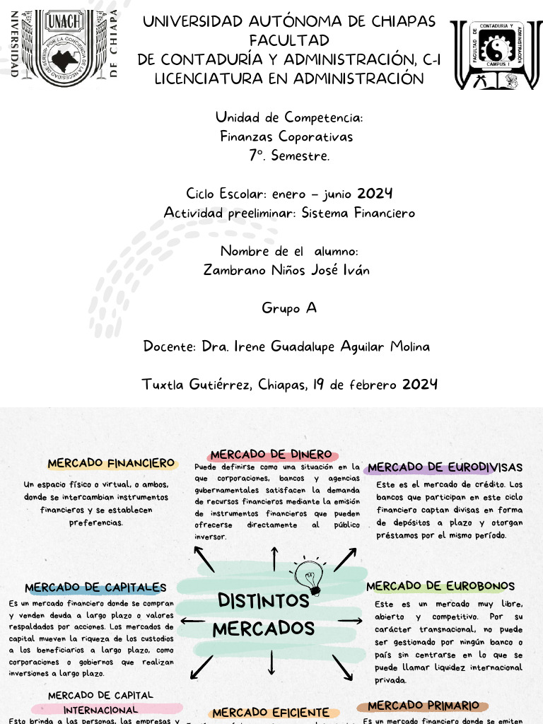 Act. 1 Sub 2 Sistema Financiero Mexicano (2) - Compressed | PDF | Bancos | Sistema financiero