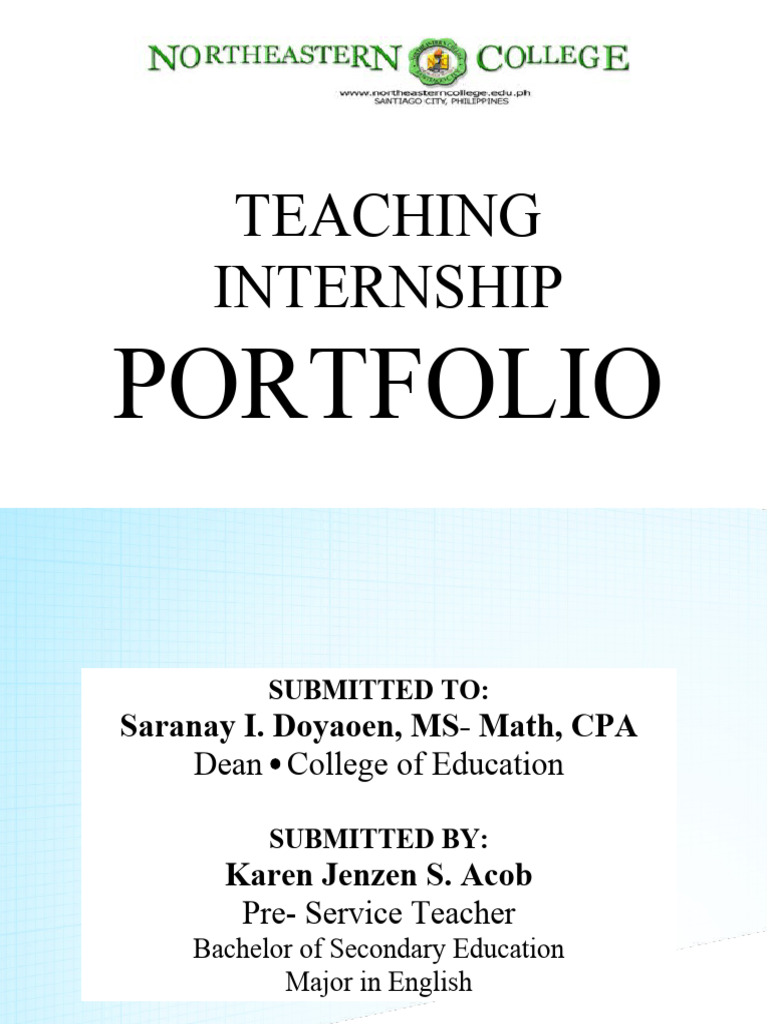 FS 1 and 2 Portfolio | PDF | Educational Assessment | Learning