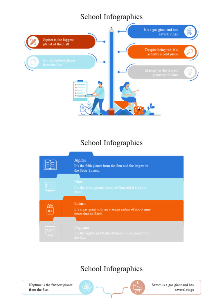 School Infographics by Slidesgo | PDF | Planets | Solar System