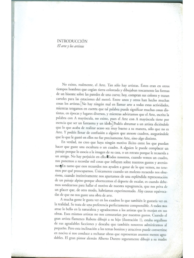 GOMBRICH - Arte y Artistas | PDF