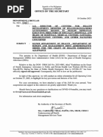 COVID-19 Health Emergency Allowance Guidelines | PDF | Privacy | Audit