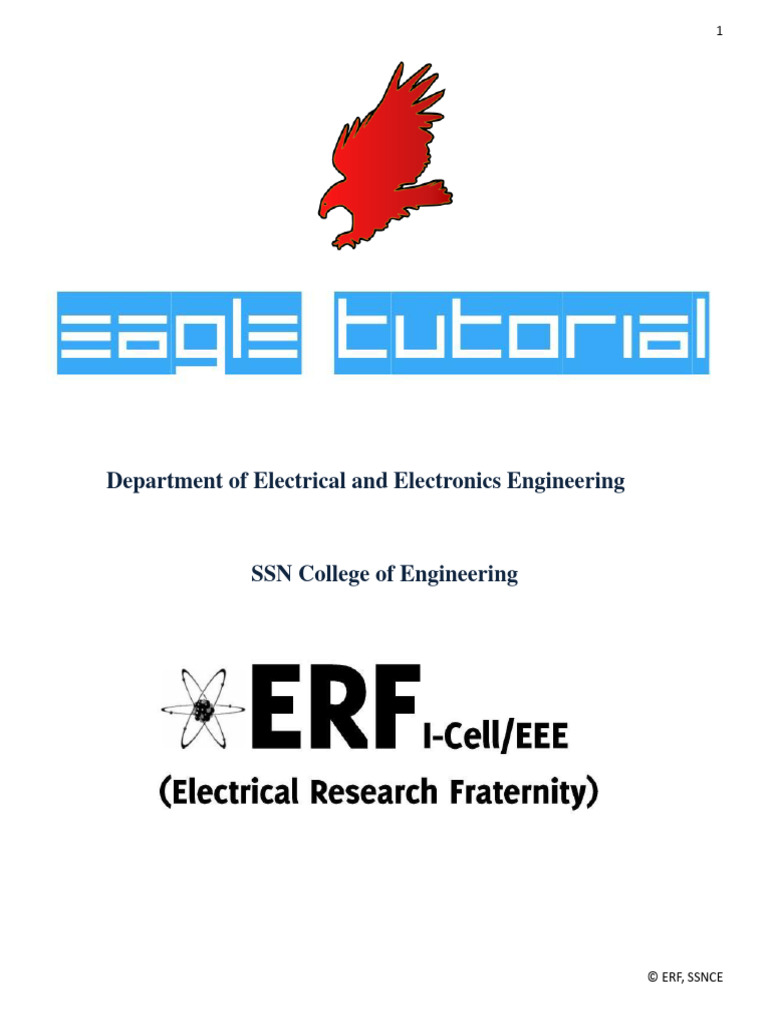 EAGLE Tutorial | Download Free PDF | Electrical Engineering | Electronics