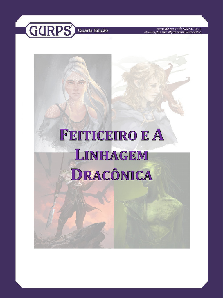 Feiticeiro e Linhagem Dracônica | Download grátis PDF | Mágico (fantasia) | Dragão