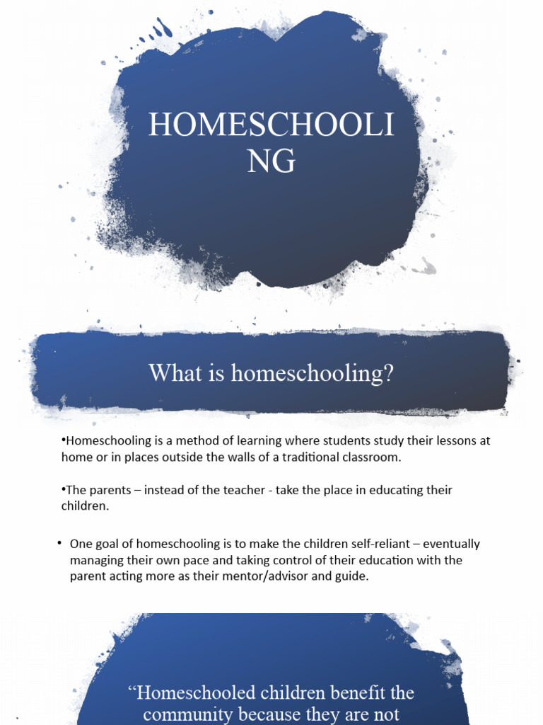 Understanding Homeschooling: Pros & Cons | PDF | Homeschooling | Teachers
