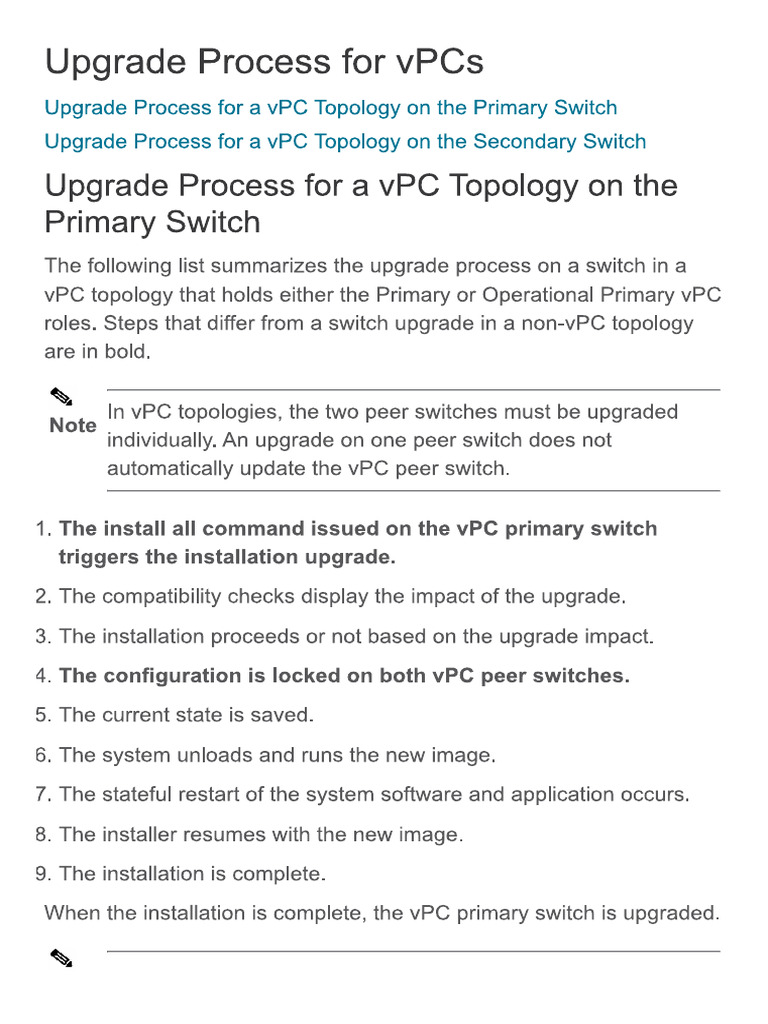 OS Upgrade | PDF