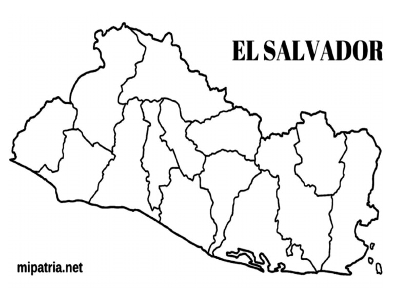 Mapa de El Salvador | PDF
