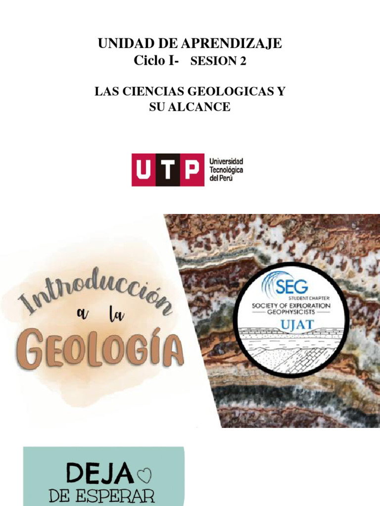 S01.s2 - Alcances de Las Ciencias de La TIERRA | PDF | Formación y evolución del sistema solar ...
