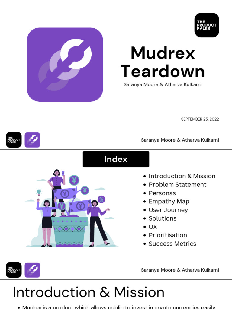 Mudrex Teardown 1.1 | PDF | Cryptocurrency | Money
