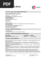 HYJET V Aviation Hydraulic Fluid SDS | PDF | Hazards | Occupational ...