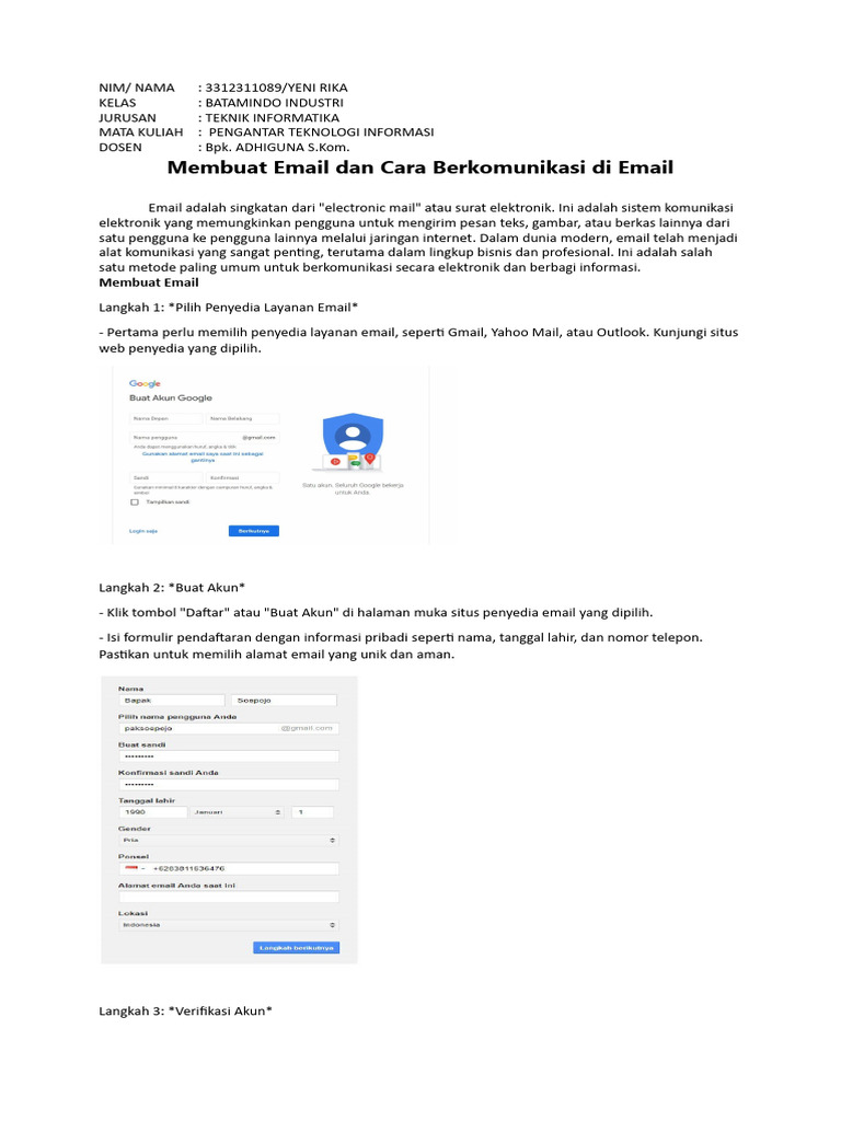 Email Dan Cara Bekomunikasi Email | PDF | Karier & Perkembangan | Bisnis